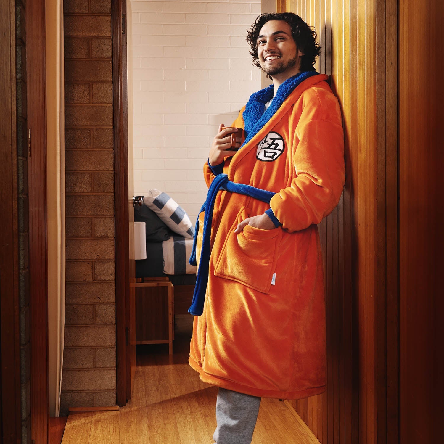 Dragon Ball Super Sherpa Robe Licensed – The Oodie Canada