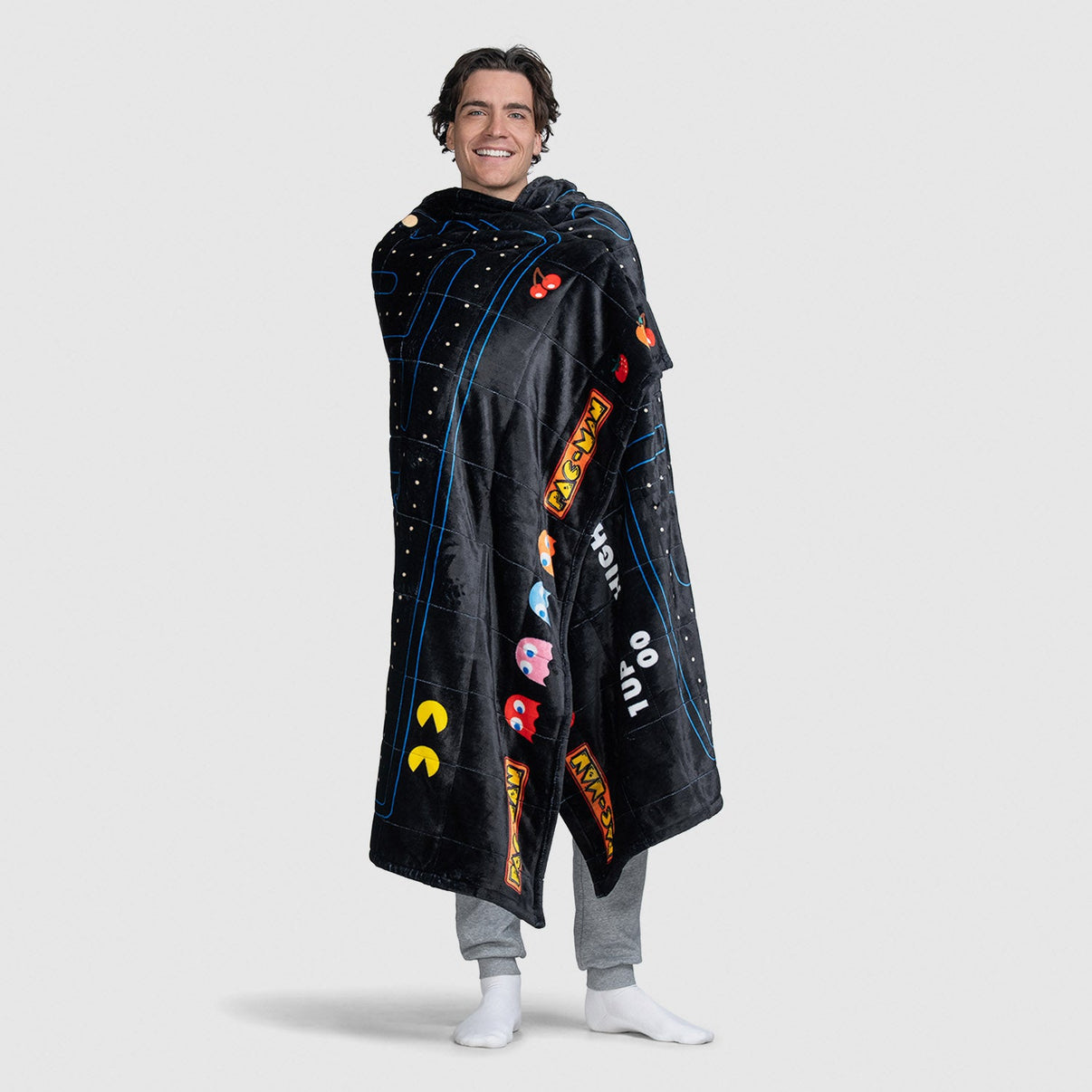 PAC-MAN Sherpa Blanket Licensed – The Oodie Canada