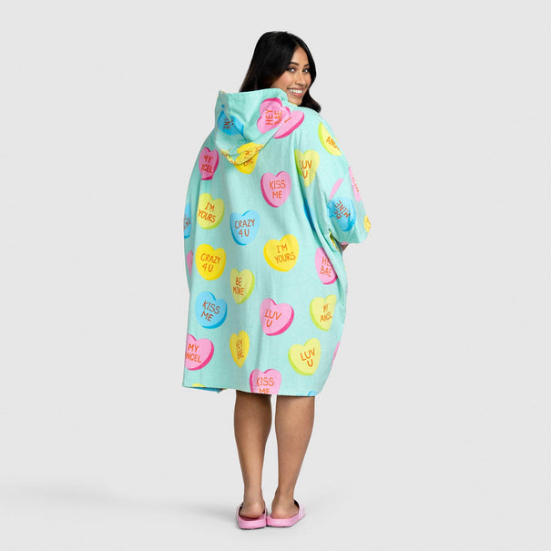 Love Heart Candies Beach Oodie – The Oodie Canada